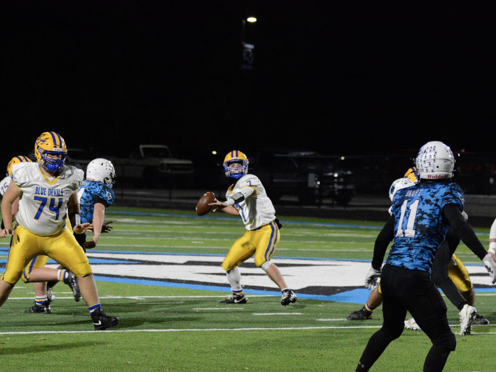 Photo Story: Blue Devil Football starts playoffs with a victory – The ...